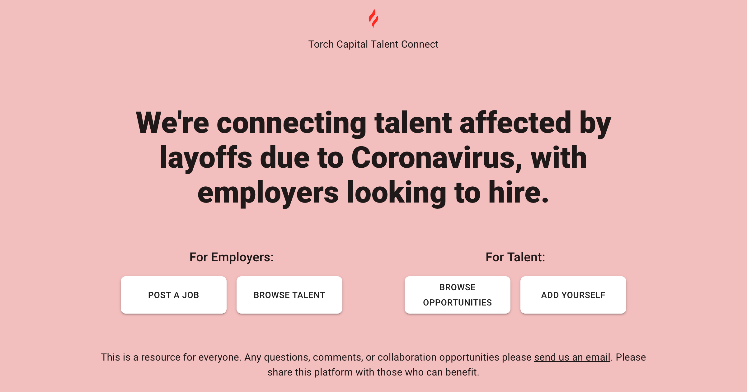 Torch Talent Connect